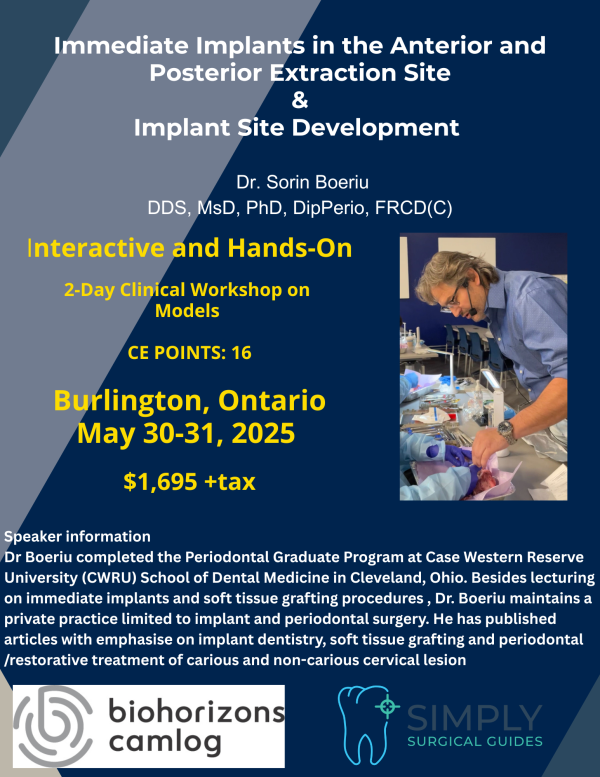 Immediate Implants in the Anterior and Posterior Extraction Site ...